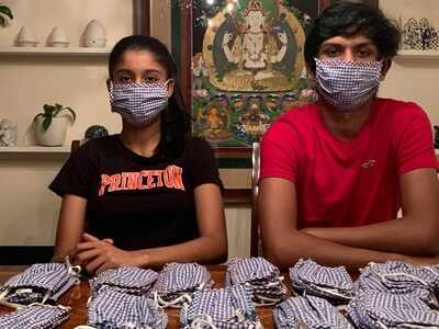 How a group of school kids donated 5,000 masks to daily wagers in Delhi ...