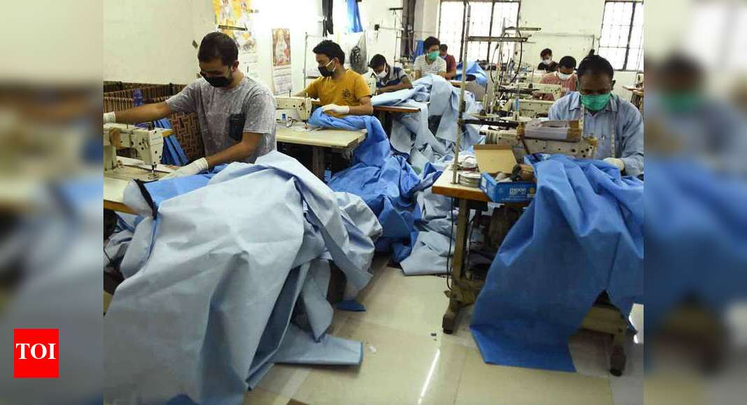 IIT Madras-backed startups develop PPEs to fight Covid-19 - Times of India