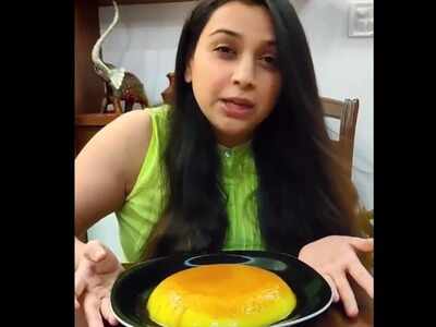 Swetha Changappa flaunts her culinary skills; take a look - Times of India