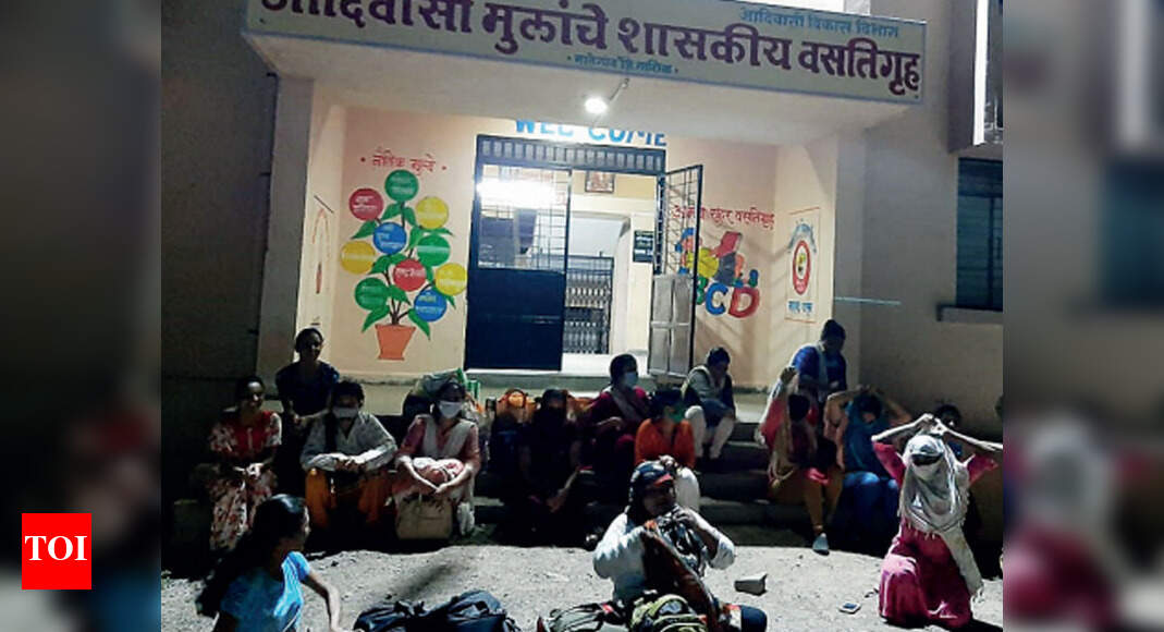 Nashik: Poor accommodation forces nurses to spend night on street ...