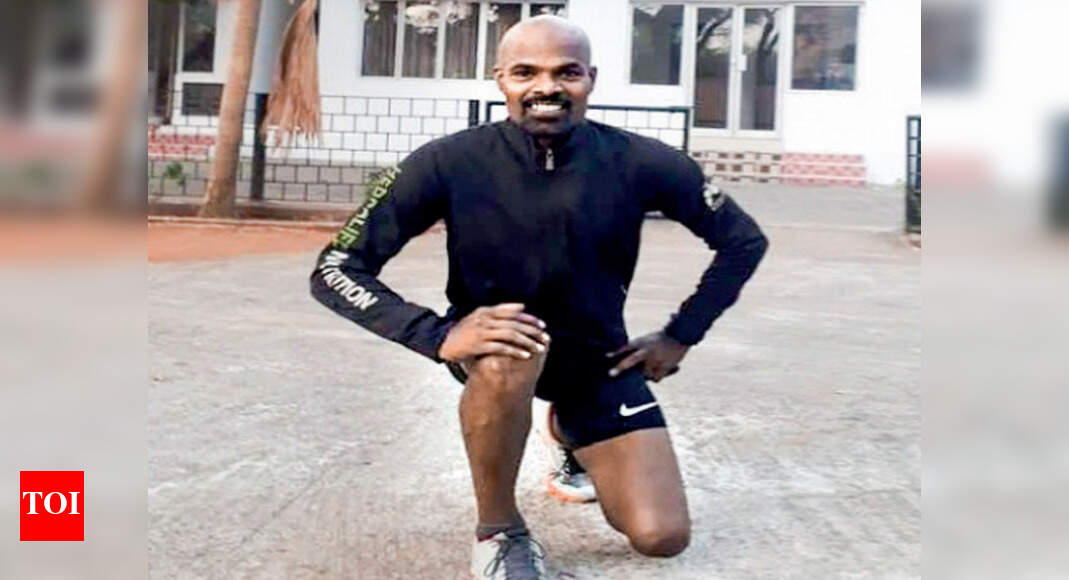 Chennai man runs a marathon, at home | Chennai News - Times of India