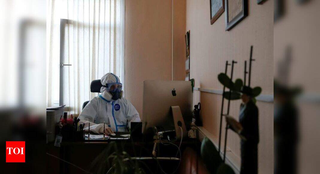 Russia's virus cases rise by over 10,000 for third day - Times of India