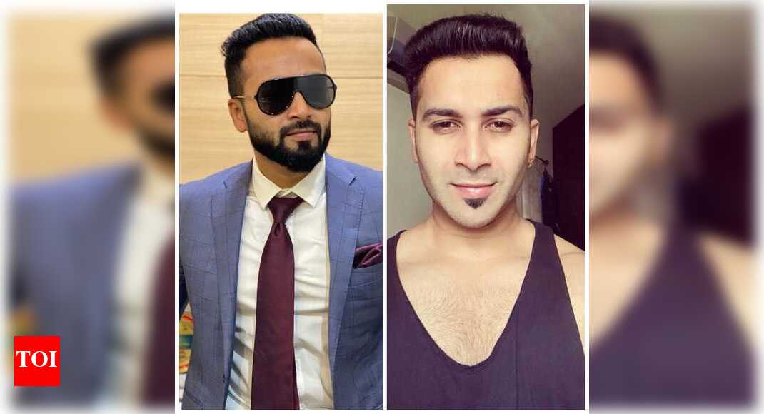 Chandu Gowda flaunts his new look - Times of India