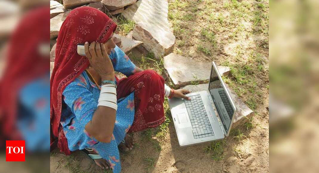 Internet users in India: For the first time, India has more rural net ...