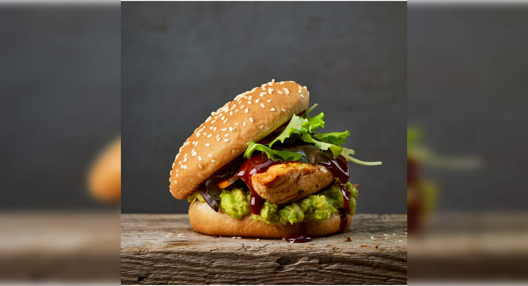 Mexican Burger Recipe: How to Make Mexican Burger Recipe at Home ...