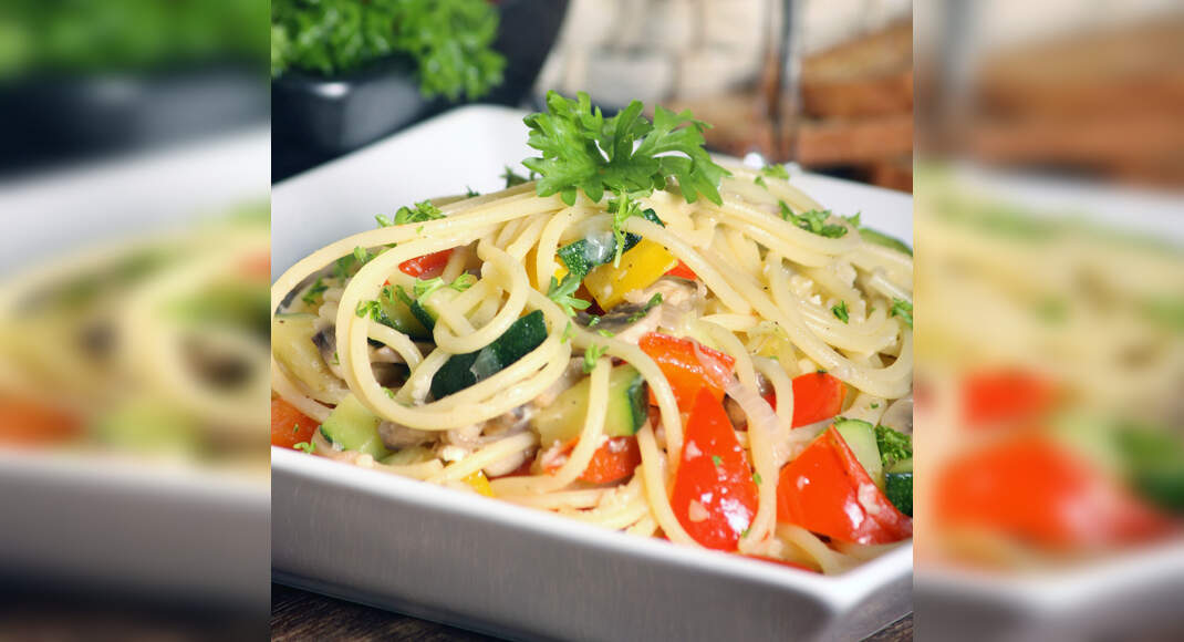 Spaghetti Primavera Recipe: How to Make Spaghetti Primavera Recipe ...