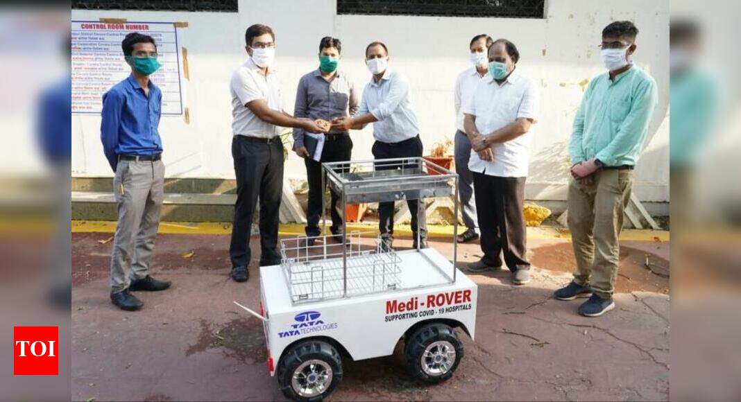 Chanda admin inducts Medi-Rover Robot to help treat corona patients ...