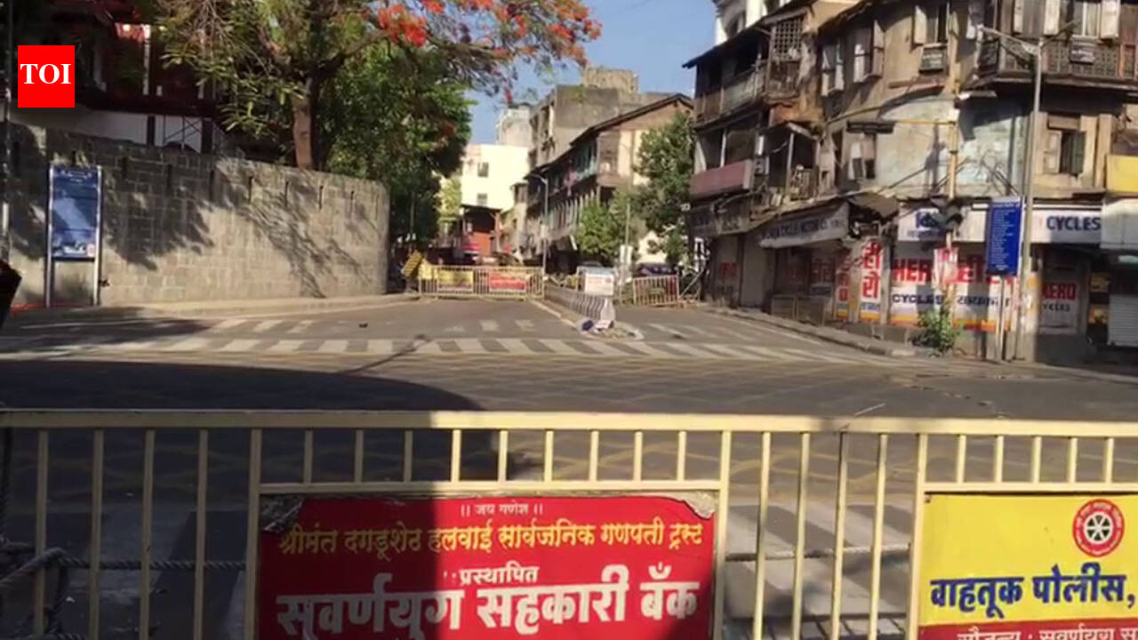 COVID-19: Strict restrictions imposed in red zone areas of Pune