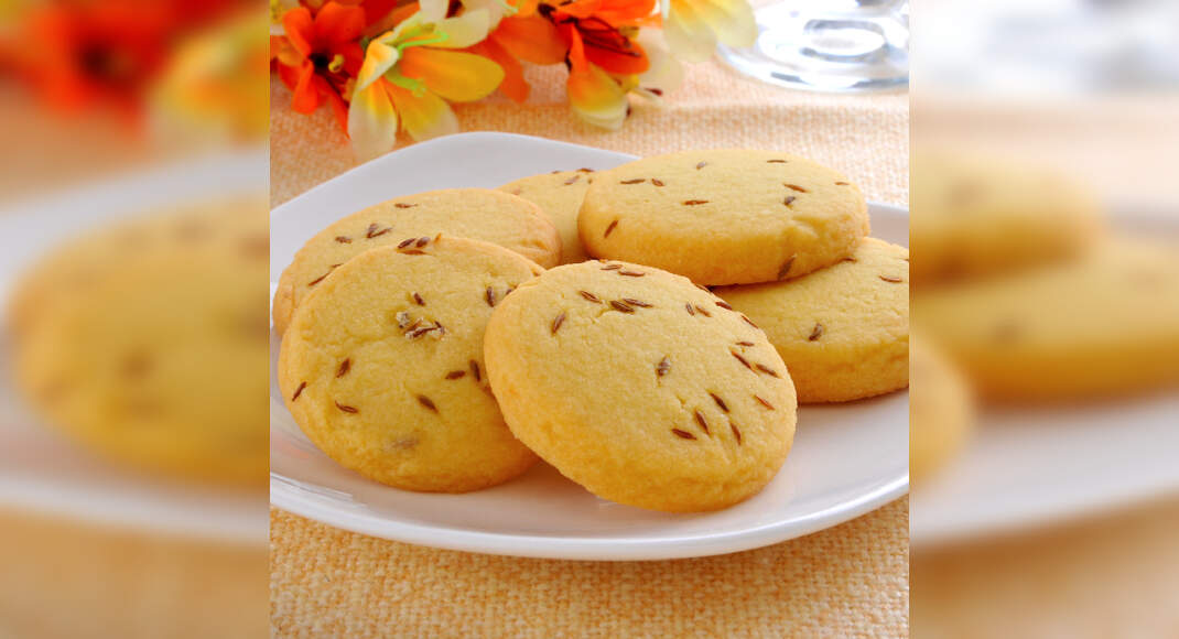 Jeera Cookies Recipe: How to Make Jeera Cookies Recipe | Homemade Jeera ...