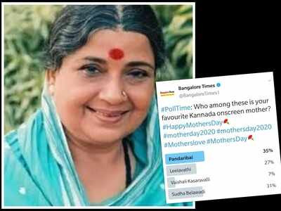 Pandari Bai emerges most popular onscreen mother in Sandalwood ...