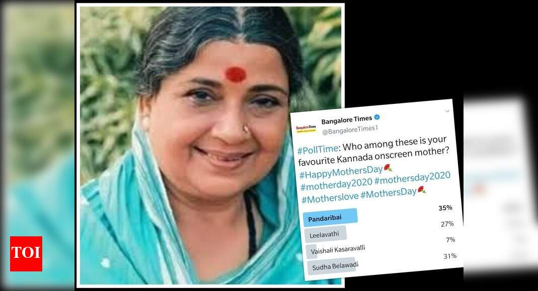 Pandari Bai emerges most popular onscreen mother in Sandalwood ...