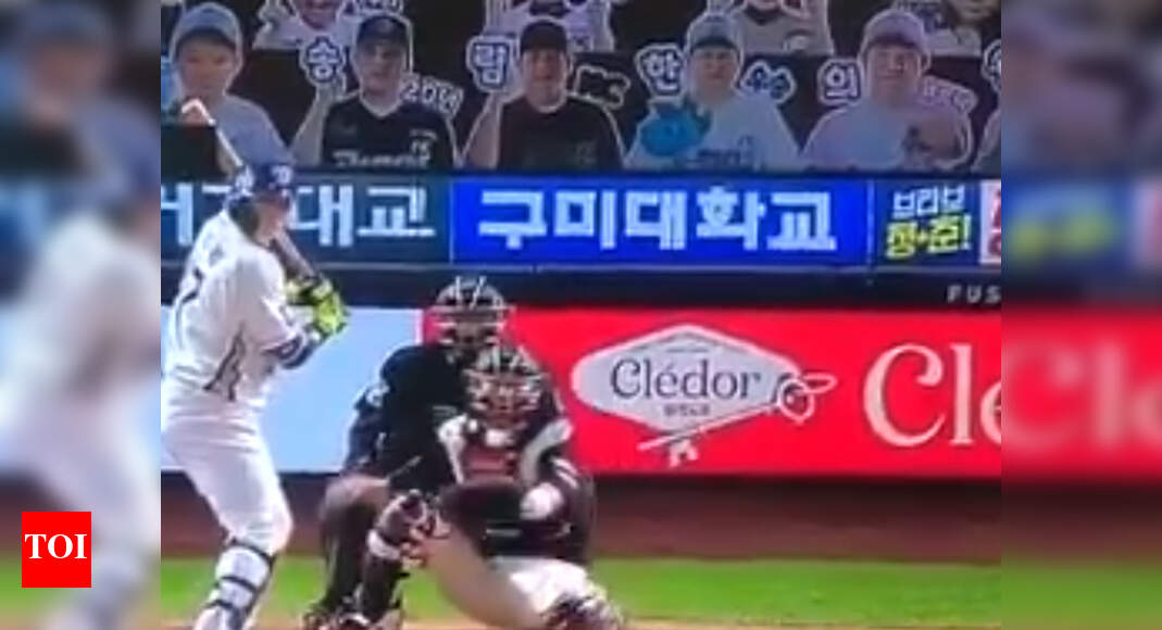 Nc Dinos: Korean team Dinos cheered on by cardboard cut-outs of fans ...