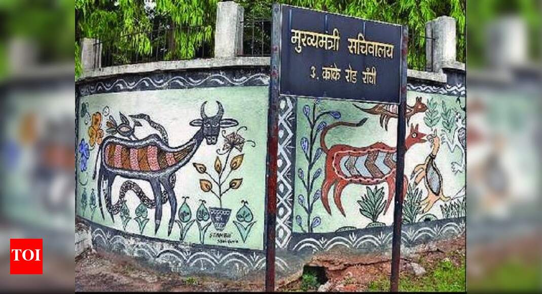 Ranchi: Hazaribag’s iconic Sohrai tribal art gets GI tag | Ranchi News ...