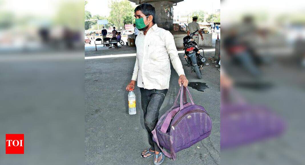 Polio-afflicted man starts for UP on foot from Gujarat, rescued by cops ...