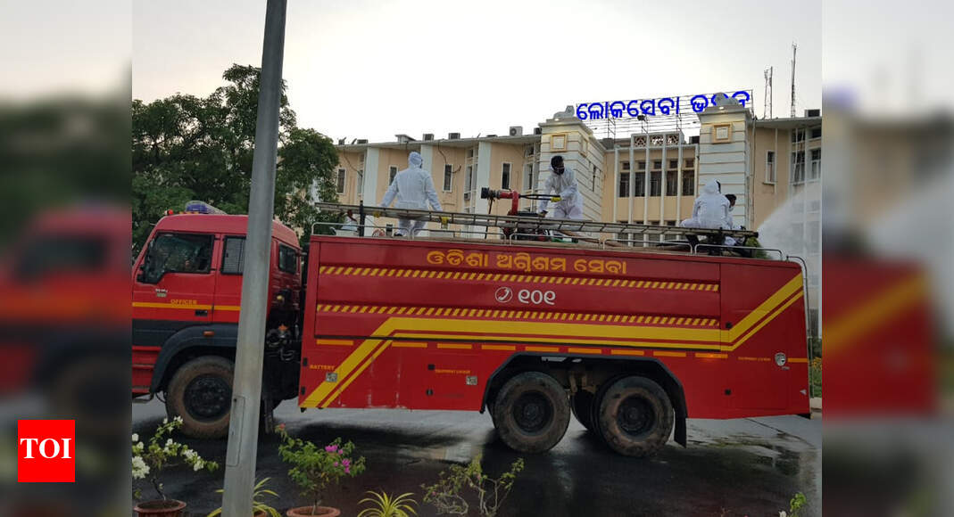 Covid-19: Odisha fire service on sanitisation spree | Bhubaneswar News ...