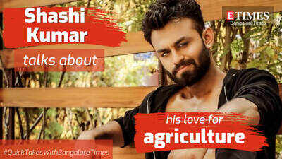 Shashi Kumar indulges in agricultural activities during lockdown ...