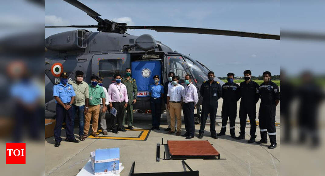 NPOL gives portable Covid-19 WISK to Navy | Kochi News - Times of India
