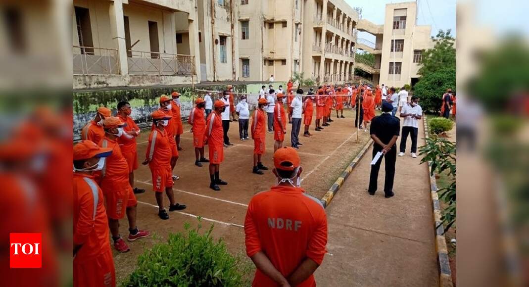 Amphan Cyclone: Cyclone Amphan: NDRF deploys 21 member team in Paradip to prepare for Cyclone ...