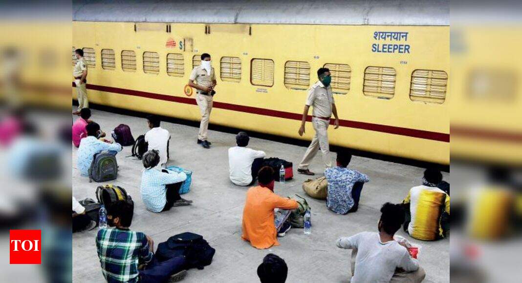 Students aboard train allege poor conditions | Pune News - Times of India