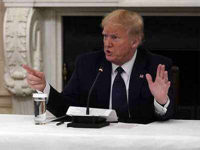 Donald Trump: US President Trump taking HCQ as Covid-19 preventive ...