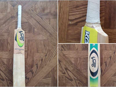 'This baby': Ponting shares pictures of favourite bat, says it's worn ...
