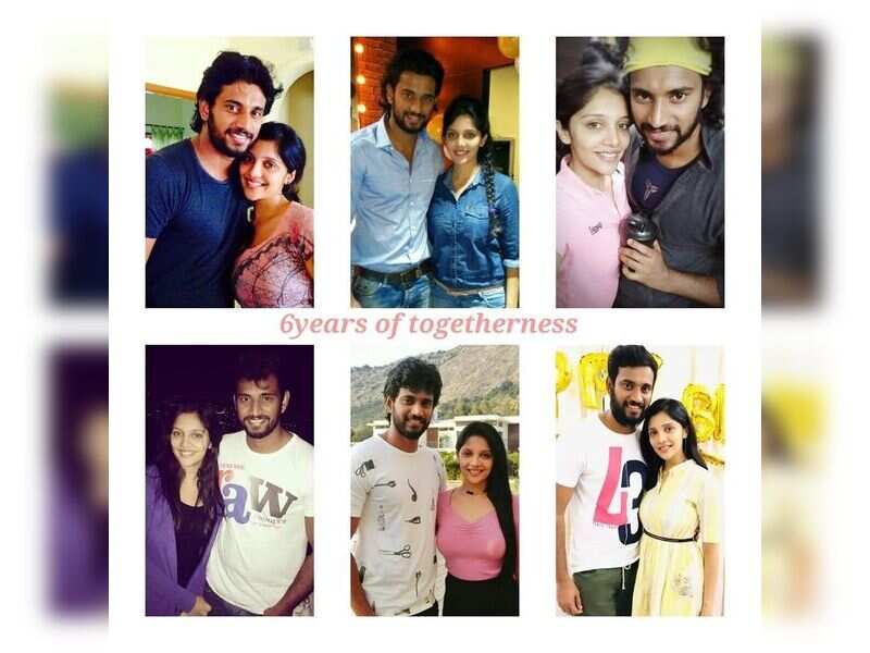 Darling Krishna celebrates six years of togetherness with Milana Nagraj ...