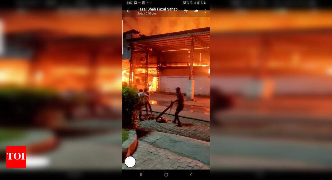 Fire breaks out at paper mill, no injuries reported | Bareilly News ...