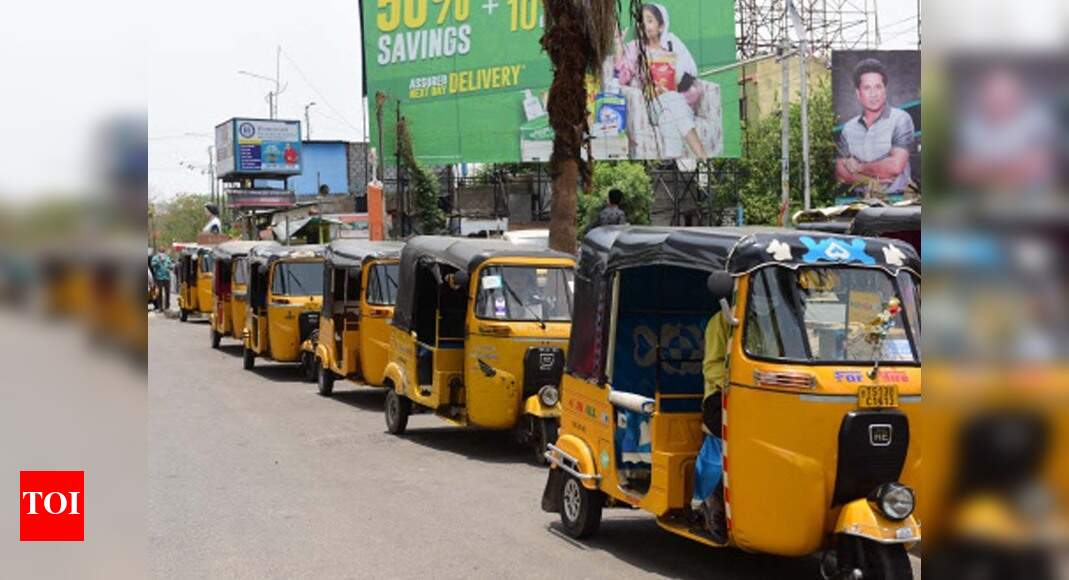 Cab, auto drivers struggle to find passengers in Hyderabad | Hyderabad ...