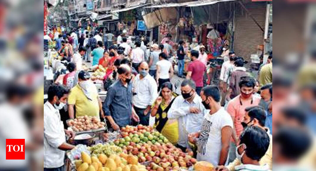 After 2 months, glimpses of a usual day in Noida | Noida News - Times ...