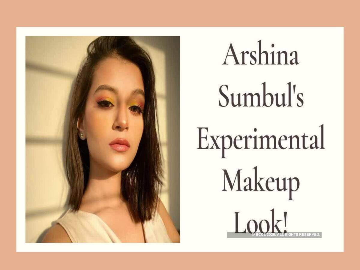 Arshina Sumbul's Experimental Makeup Look!