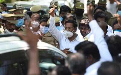 R S Bharathi DMK: R S Bharathi released on bail hours after arrest ...