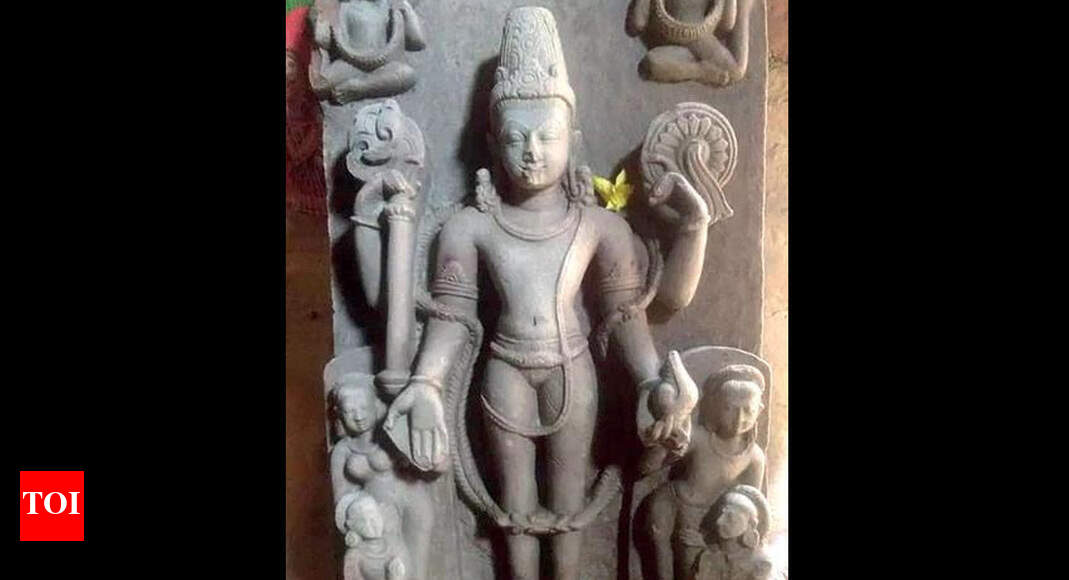 Ancient idol of Lord Vishnu found in UP's Kaushambi village | Lucknow ...