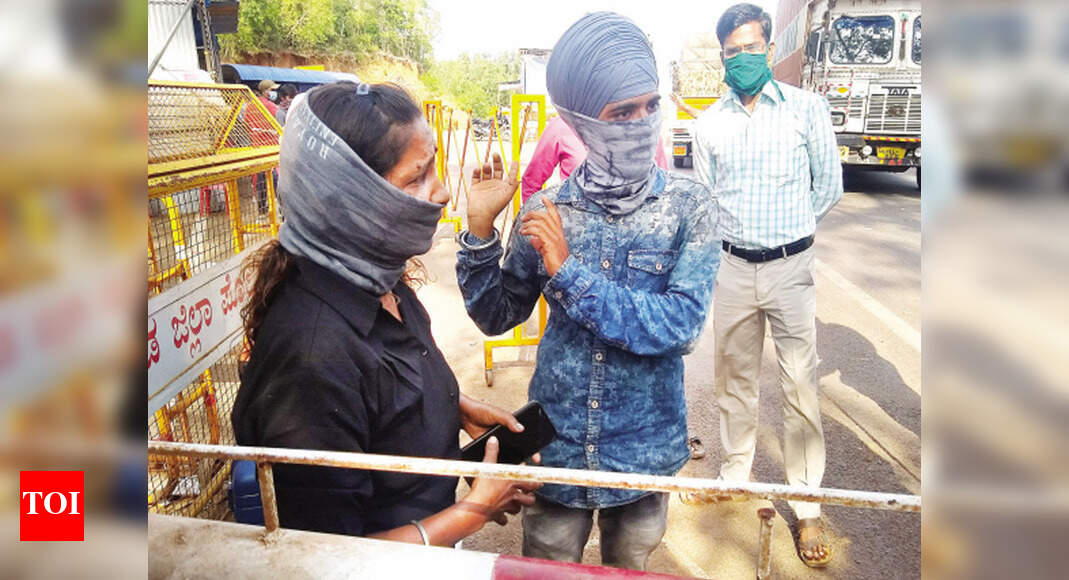 Denied entry into Goa, family of three lives at Karnataka checkpost ...