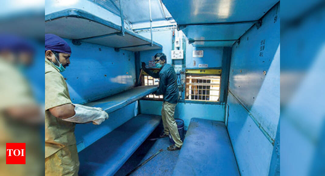 No takers for train isolation wards, coaches being restored | Chennai ...