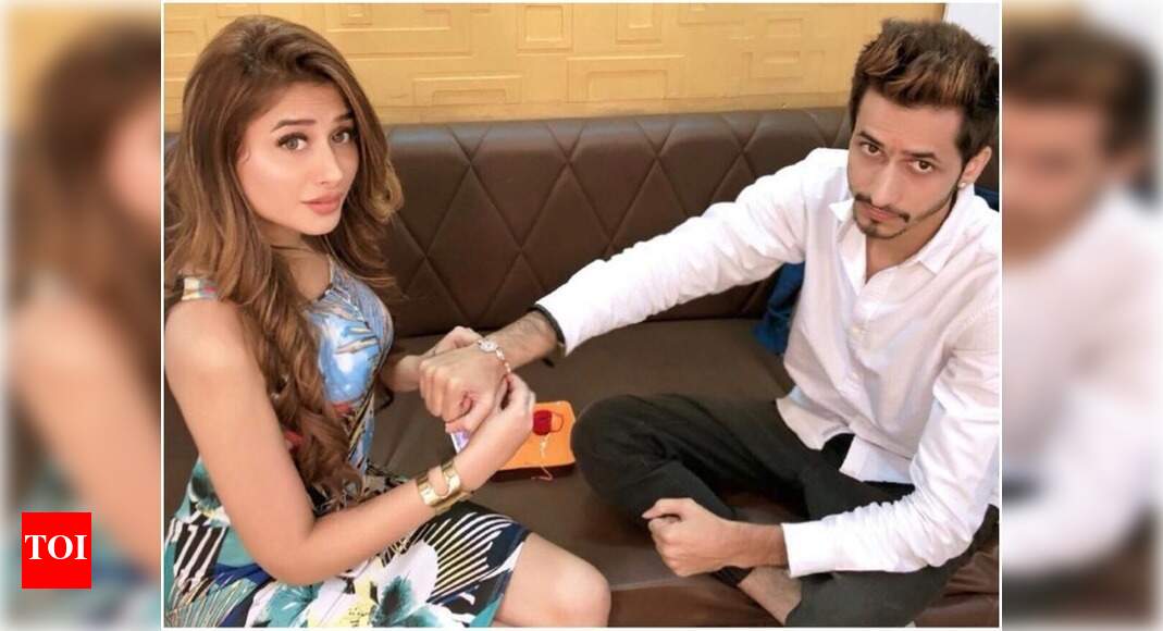 Doting big bro Akash makes Brother’s Day a special occasion for Mahira Sharma - Times of India