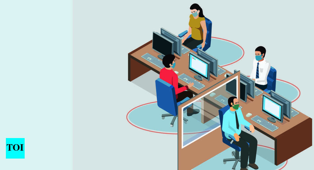 How the pandemic is changing offices - Times of India