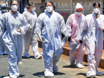 Doctors in PPEs battle blackouts, skin rashes as temperature rises in ...