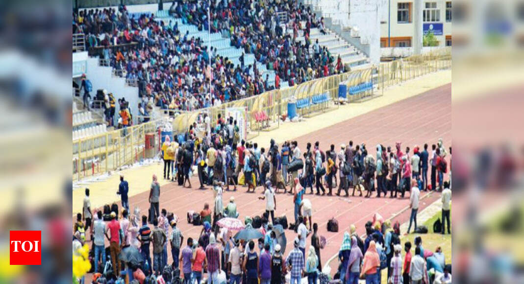 Goa: Jobless, migrants keen to go home before rains | Goa News - Times ...