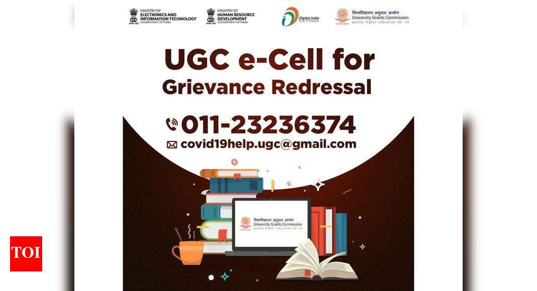 UGC announces email and helpline for students, teachers and ...