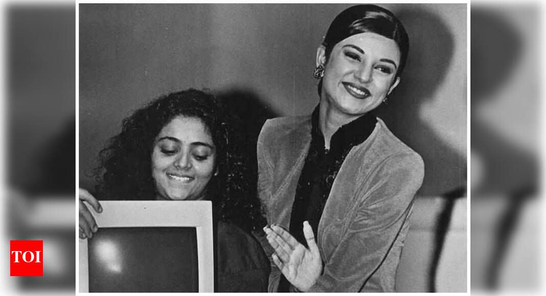 THIS throwback photo of Sushmita Sen from the '90s is pure gold ...