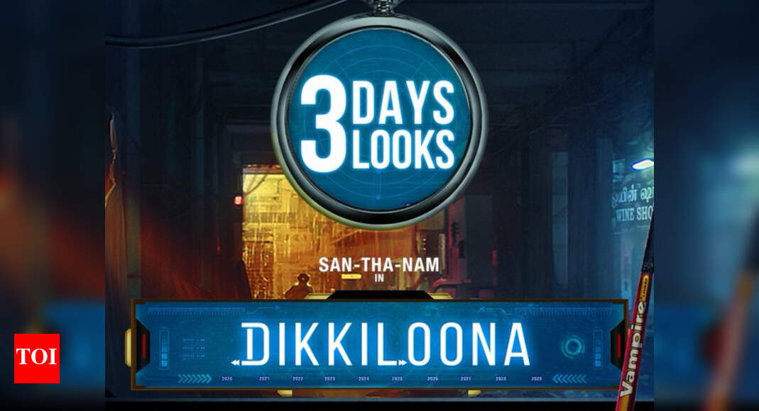 Santhanam has an update on Dikkiloona | Tamil Movie News - Times of India