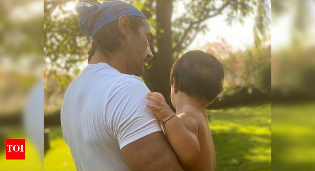 This picture of Arjun Rampal with his son Arik is the cutest thing you ...