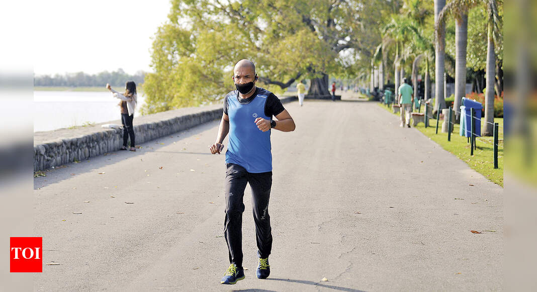 Running is a solo sport and social distancing norms are automatically ...