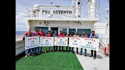 CPT plans to be a crew change and transshipment services hub | Kochi News - Times of India