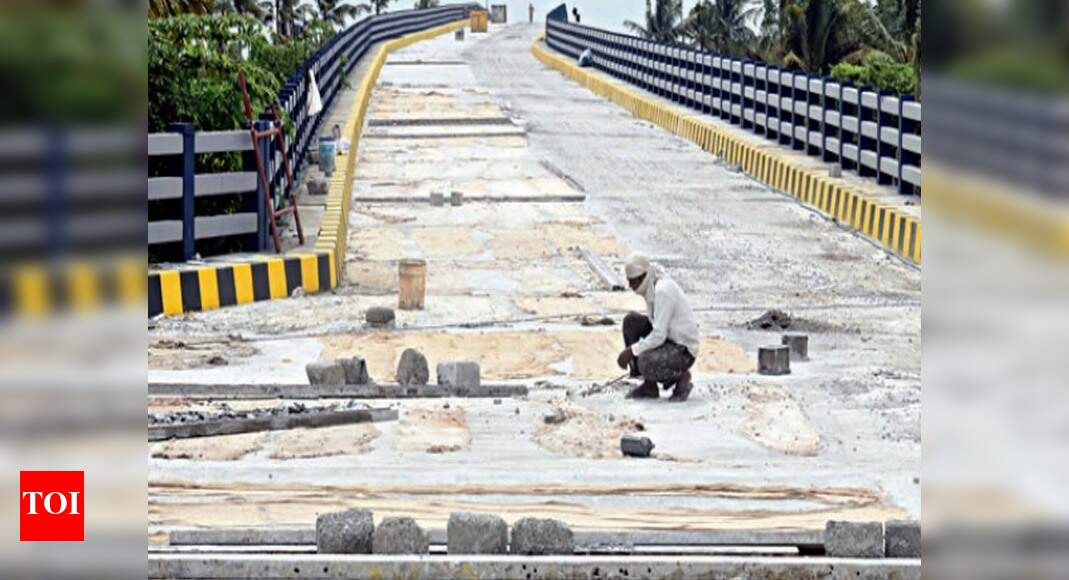 Kochi: Work on bridge to be over in three weeks | Kochi News - Times of ...