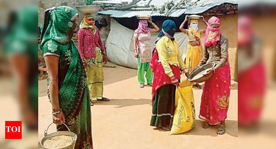 Women SHGs create ‘grain bank’; distribute wheat, sanitary napkins ...