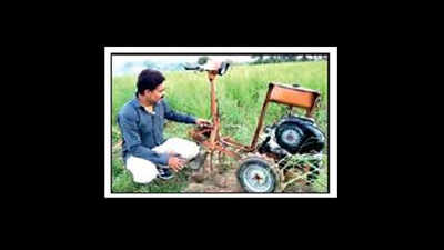 Madhya Pradesh farmer turns junk scooter into jugaad tiller | Bhopal ...