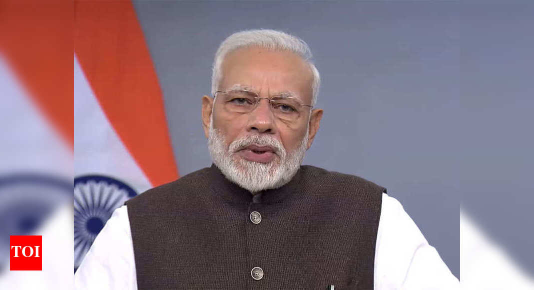 New biography on PM Modi released | India News - Times of India