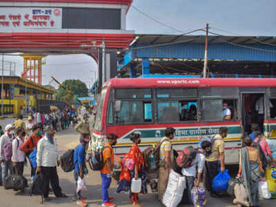 Bus service to start in UP from June 1 | Lucknow News - Times of India