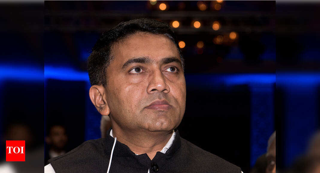 Goa chief minister Pramod Sawant's exclusive interview with TOI | Goa ...